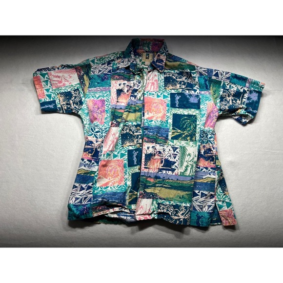 Kahala | Shirts | Kahala Hawaiian Islands Mens L 0 Cotton Golf Tropical ...